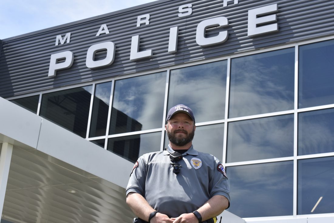 Marshalltown Police Department names Brad Mauseth Employee of the Year ...